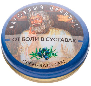 ЦЕЛИТЕЛЬ от боли в суставах крем-бальзам, 10 мл (Народный Целитель ...