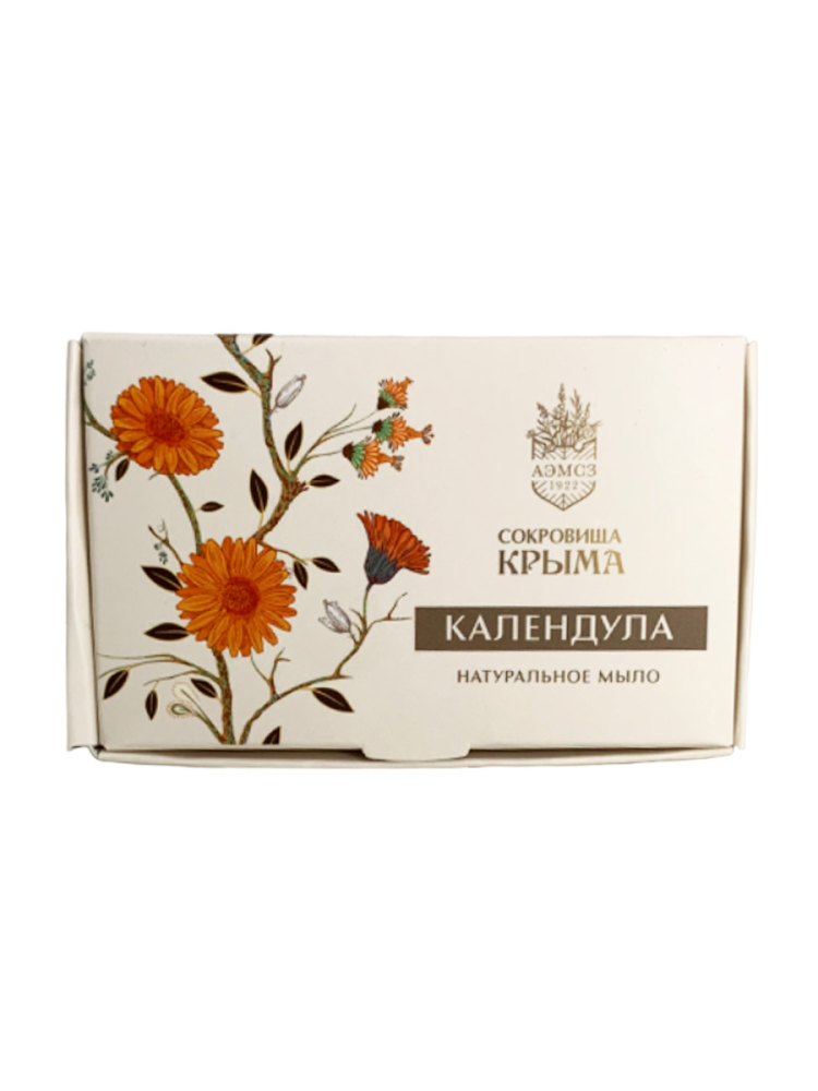 Мыло Календула алуштинское, 80 гр (АЭМСЗ Сокровища Крыма), купить в